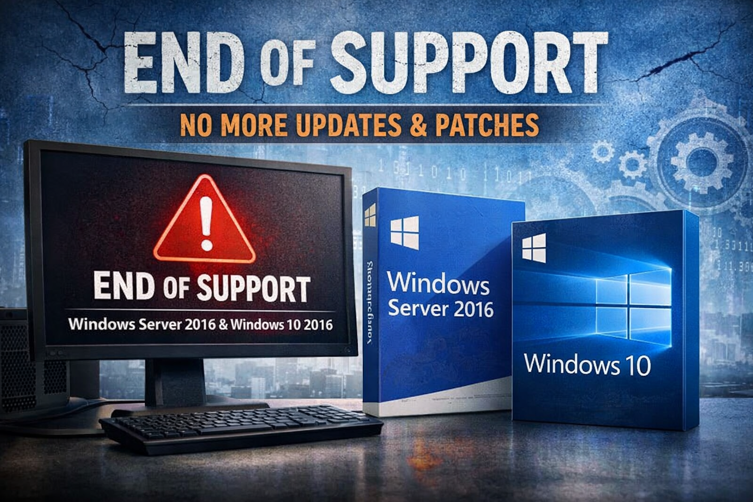 Microsoft to End Support for Windows Server 2016 and Windows 10 2016 ...