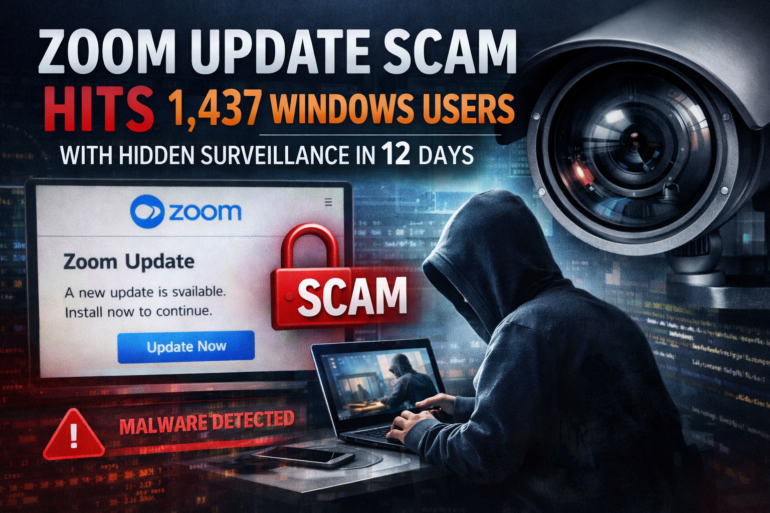 Zoom Update Scam Hits 1,437 Windows Users in 12 Days - InfoSecBulletin